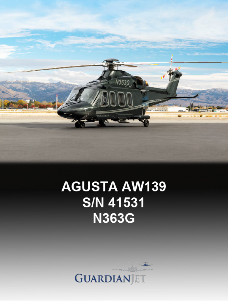 Agusta Aw139 S/N 41531 N363G | PDF | Avionics | Aviation