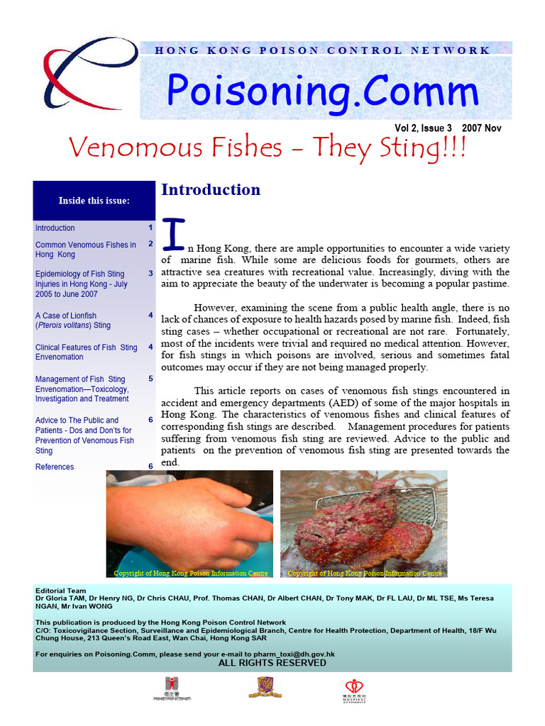 GRP Poison en 20071130 | PDF | Wound | Venom