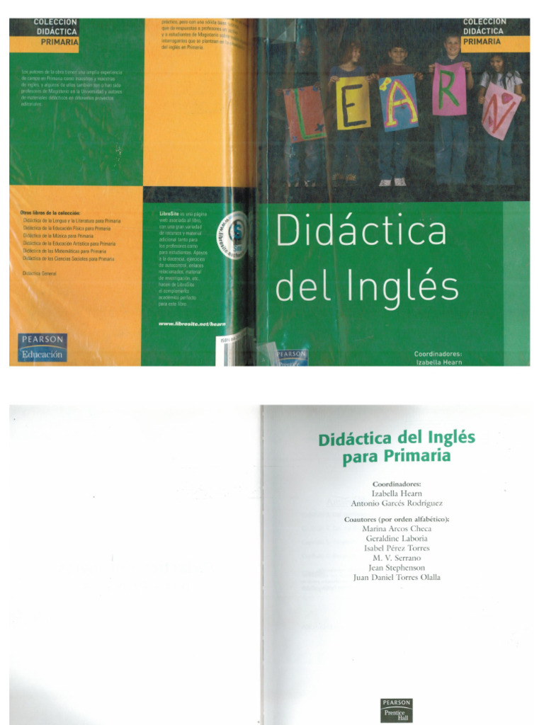 Libro Didactica de La Ensen Anza Del Ingles Pearson | PDF