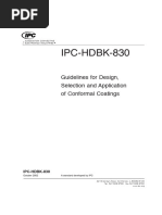 Acceptability of Electronic Assemblies: IPC-A-610 | PDF | Copyright ...