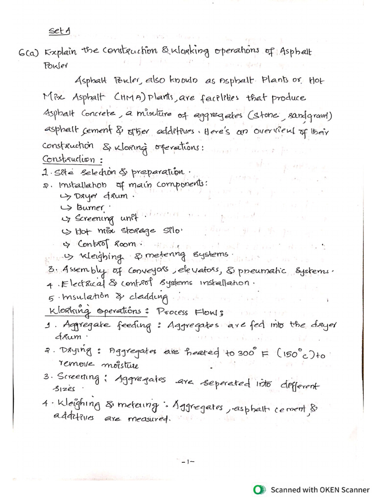 Assignment - Construction Equipment & Management | PDF