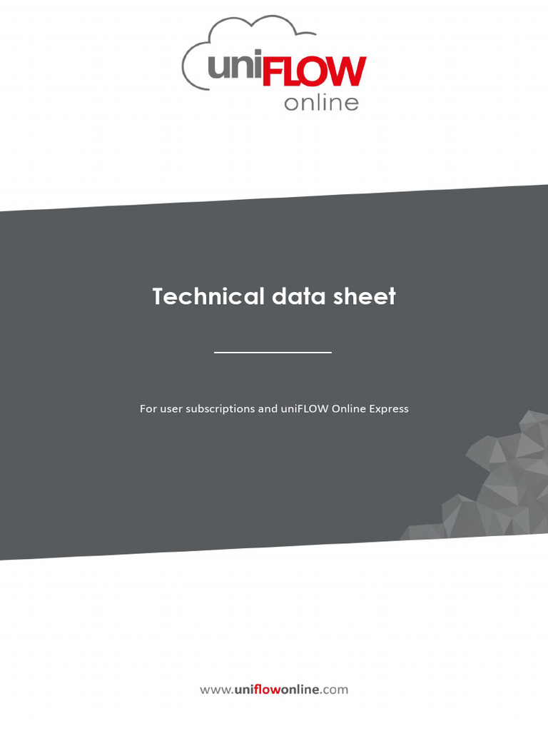 uniFLOW Online 20241 TechData USER Subscriptions NLBNL | PDF | Image ...