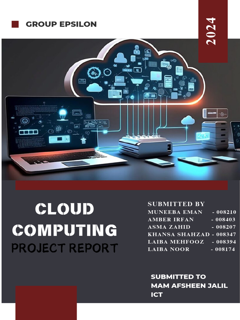 Project Report Ict - Merged Final | PDF | Cloud Computing | Computer ...