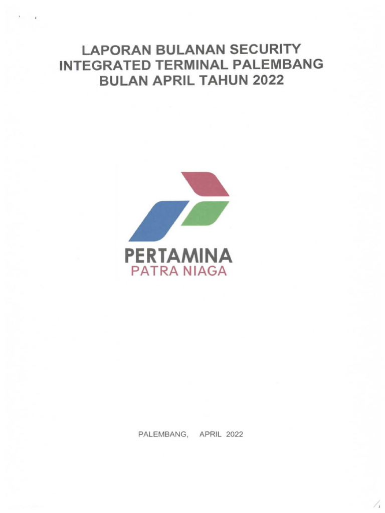 Laporan Bulanan Security April 2022 | PDF