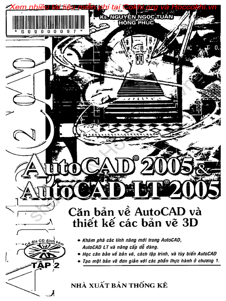 Autocad 2005 Va Autocad LT 2005 Tap 2 NXB Thong Ke Phan 1 2303 | PDF
