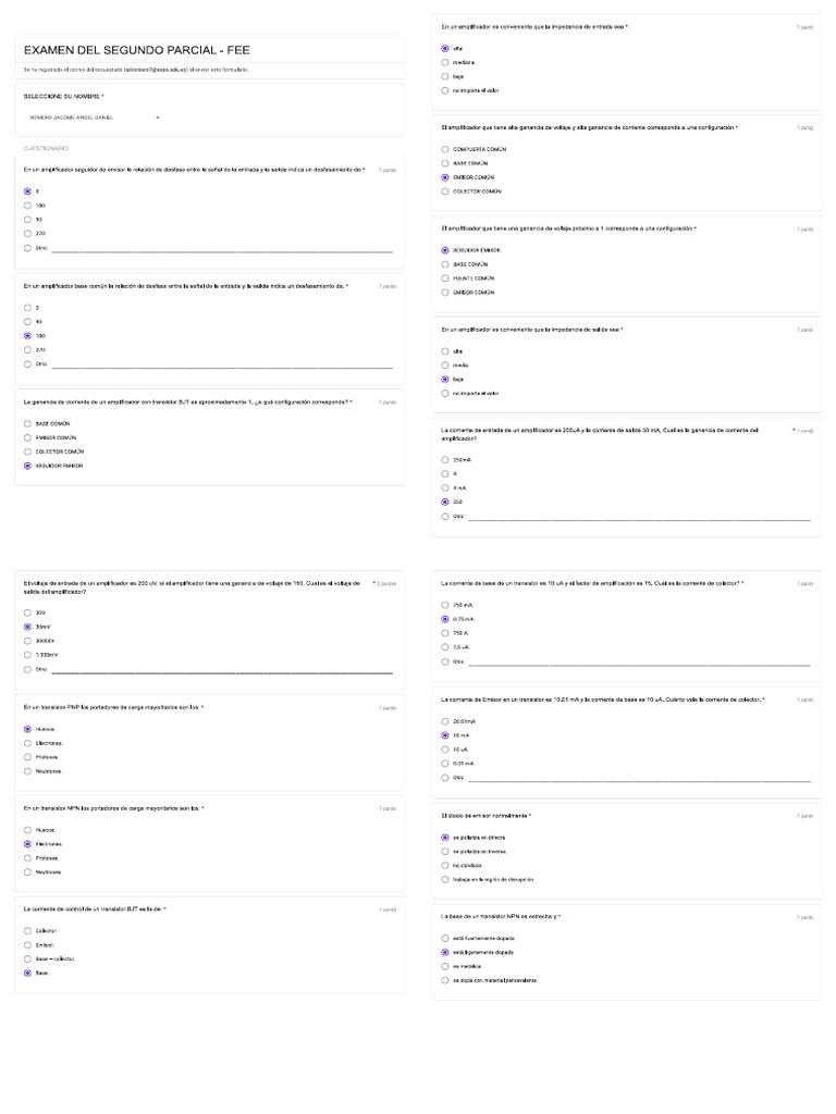 Romero Jacome Angel Daniel Examen Fundamentos-U2 | PDF