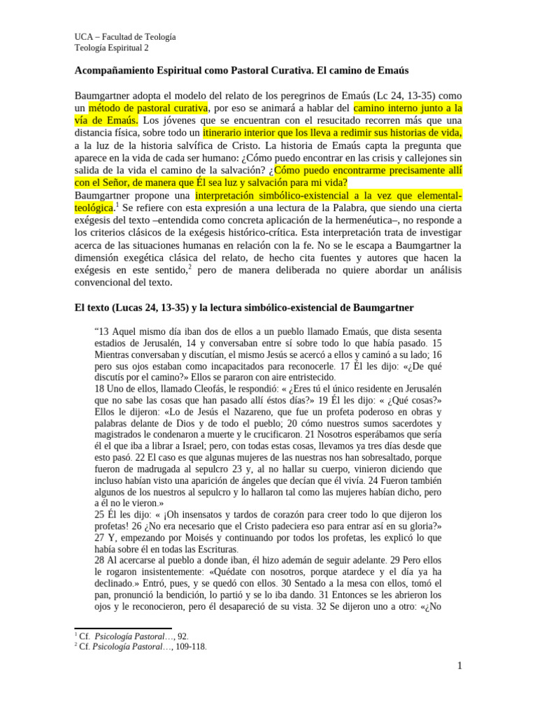 21 - Baumgartner | PDF | Jesús | La resurrección de Jesús