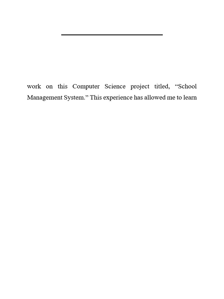 Acknowledgement | PDF