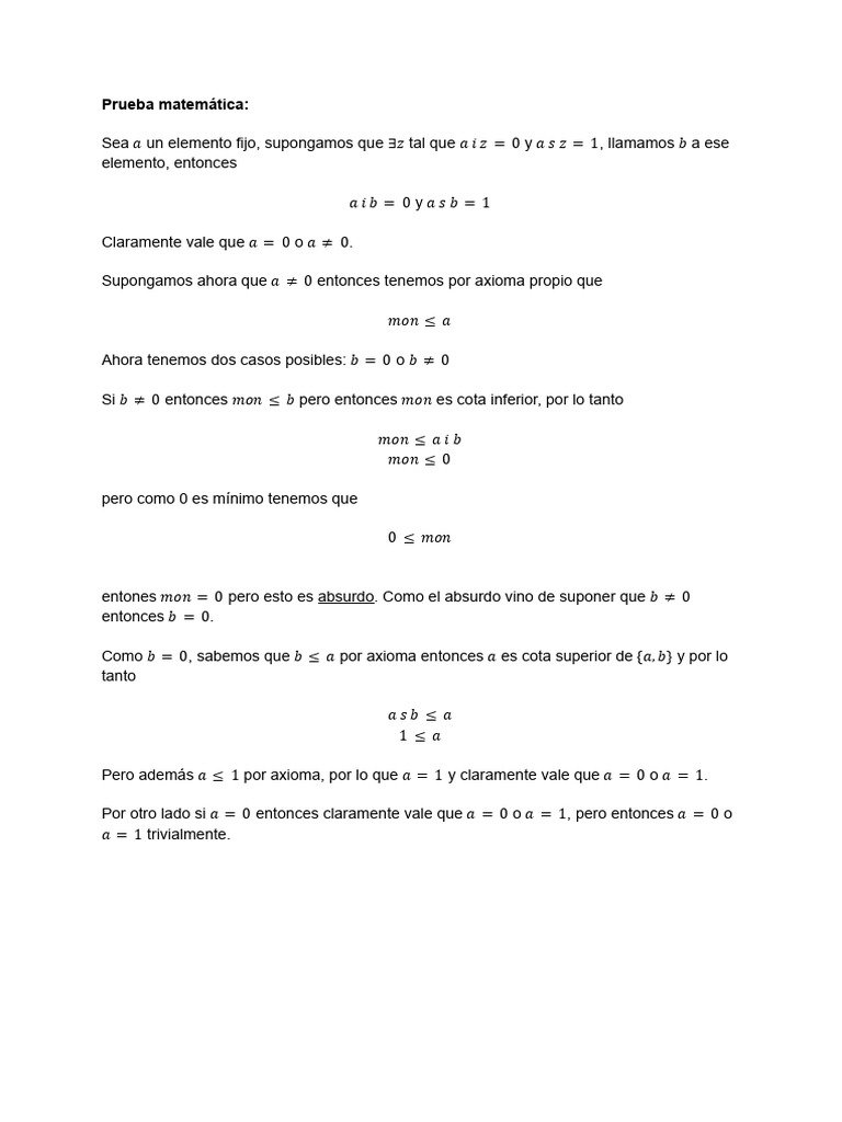 Borrador de Ejercicios - Lógica | PDF
