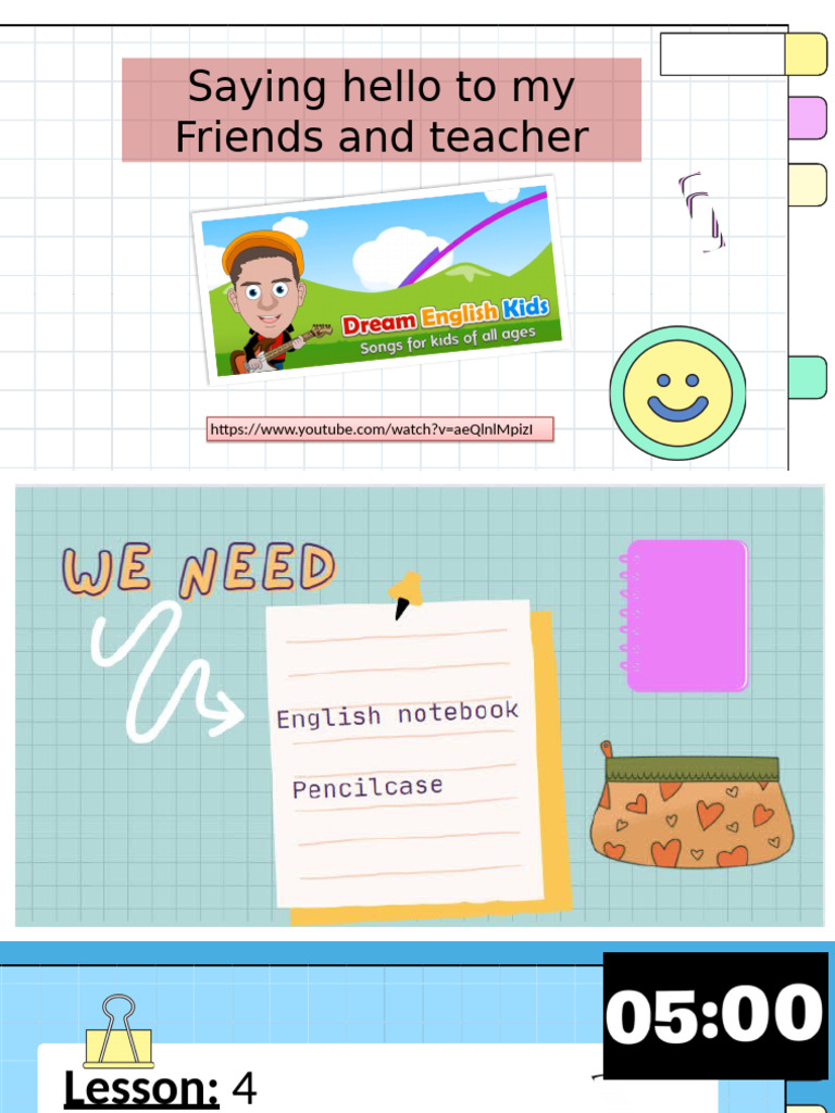 Lesson 4 - 1st Grade | PDF