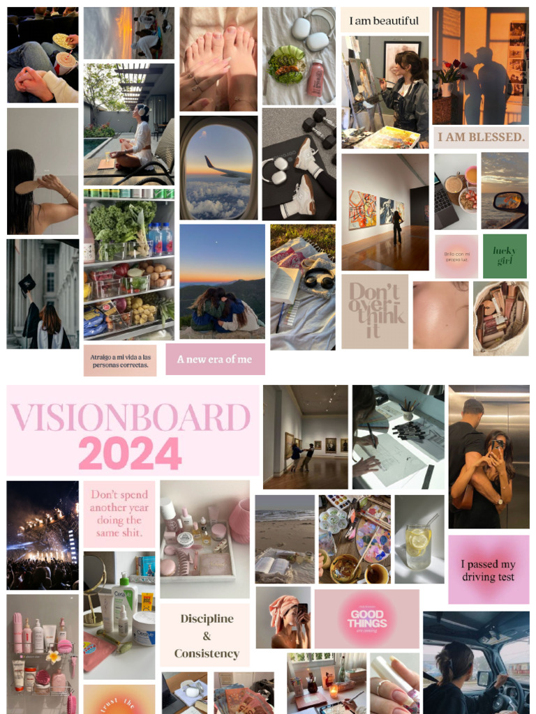 Para Imprimir Vision Board | PDF