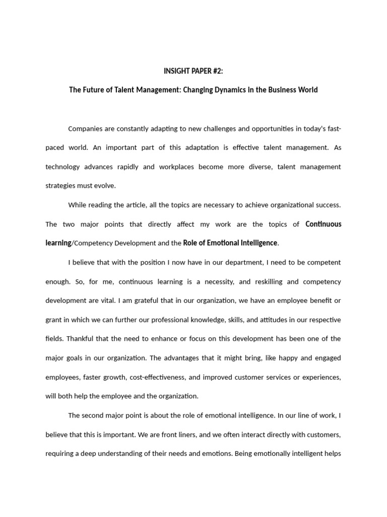 Insight Paper 2 | PDF