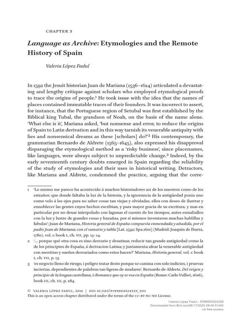 Etymology and Spain's Historical Linguistics | PDF | Spain | Iberian ...