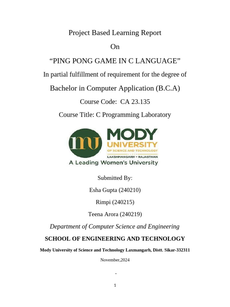 report.01[1] (AutoRecovered) | PDF | User Interface | Table Tennis