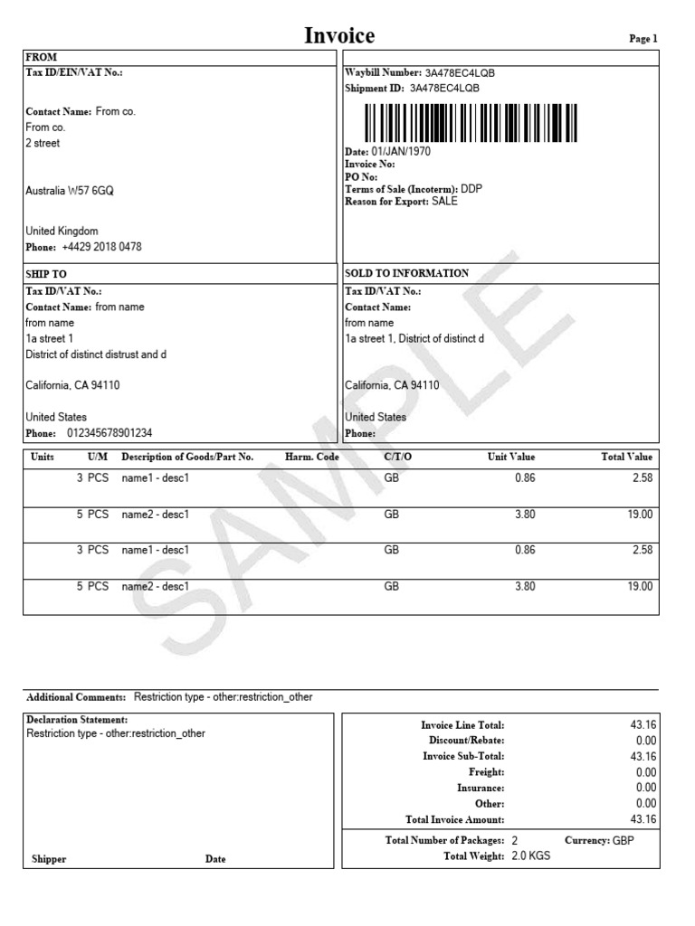 application (4) | PDF | Value Added Tax | Invoice