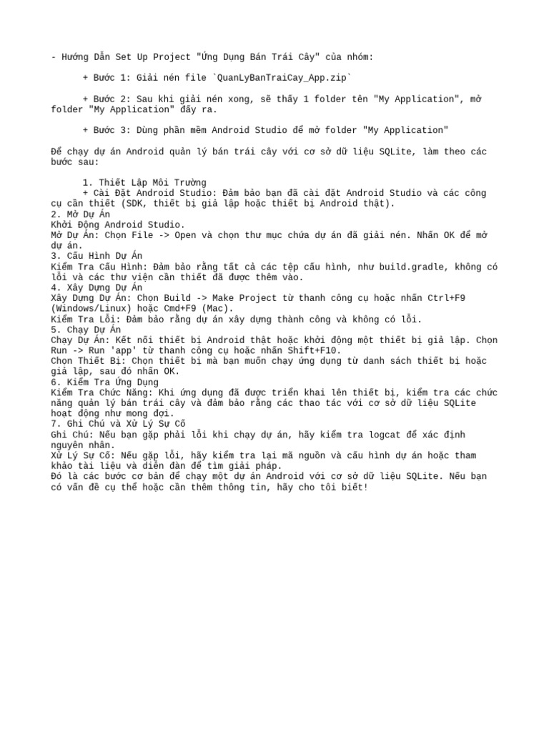 Huong Dan Cai Dat | PDF