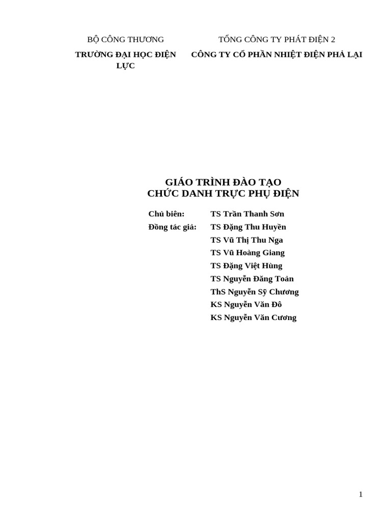 1 - Yeu Cau Chung TPD | PDF