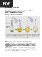 How to Prepare Sodium Hydroxide Solutions | PDF