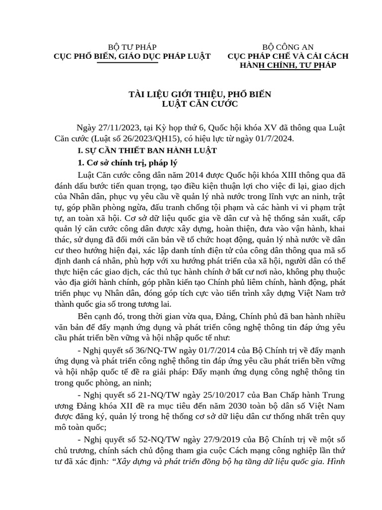 Luat Can Cuoc | PDF