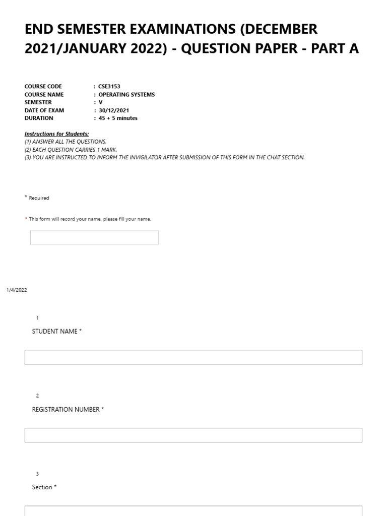 Operating Systems (CSE 31530 | PDF | Scheduling (Computing) | Process (Computing)
