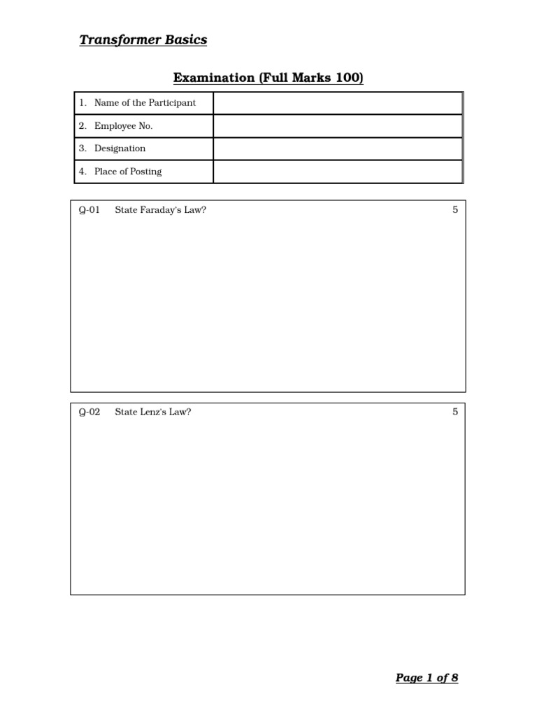 Transformer Basics.doc | PDF | Transformer | Inductor