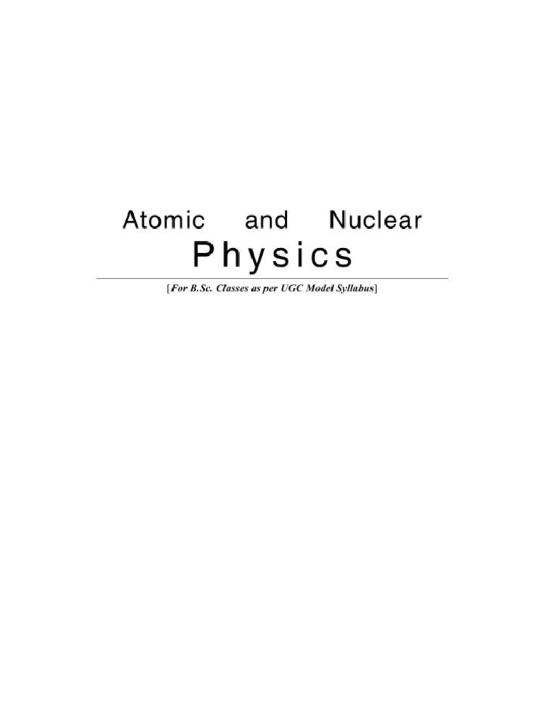Nuclear Physics 2 | PDF