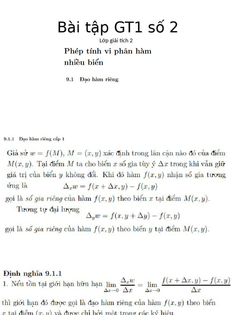 Bài Tập GT2 Số 2 - 2 - sv | PDF