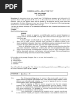 Dibels 8 Benchmark Maze 6 Scoring Key 2020-1 | PDF | Blizzards | Popcorn