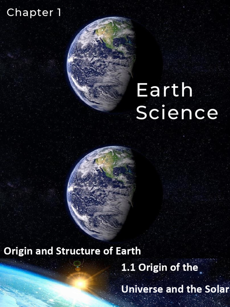 Earth Science: Origin & Structure Overview | PDF | Atmosphere Of Earth ...
