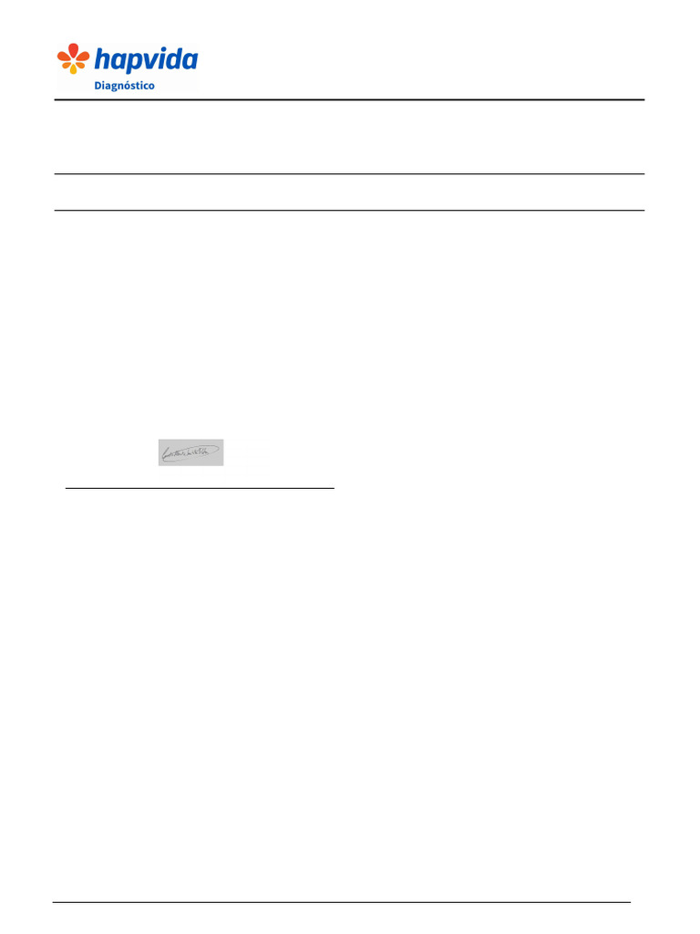 Hapvida Diagnóstico: Tomografia - Hil | PDF