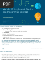 19.5.5 Packet Tracer - Configure and Verify A Site-to-Site IPsec VPN | PDF | Computer Network ...