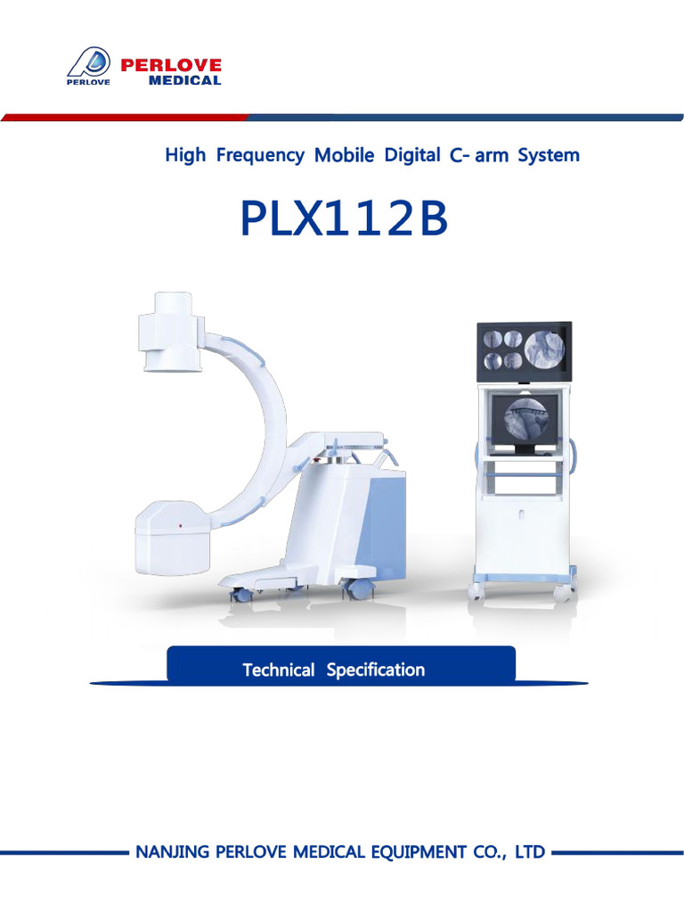 CE C-Arm PLX112B Recommendation | PDF | Vacuum Tube | Camera