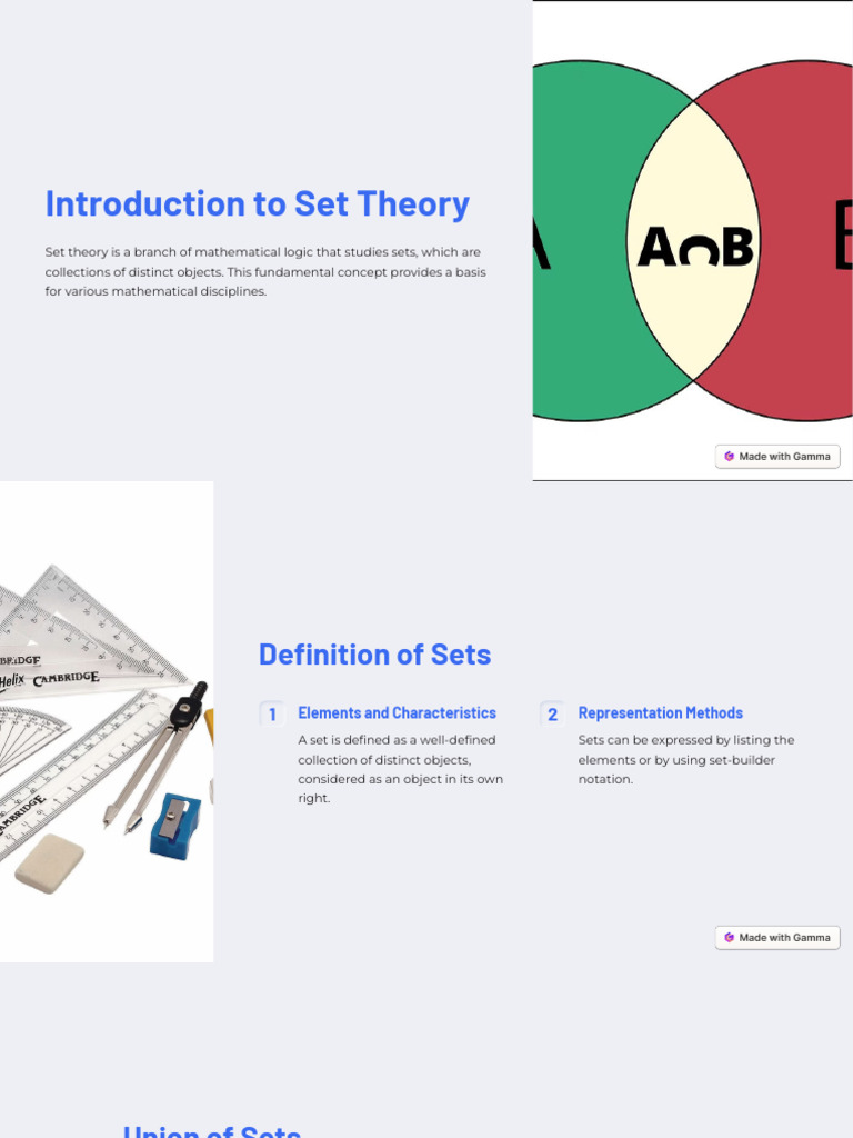 Introduction To Set Theory | PDF