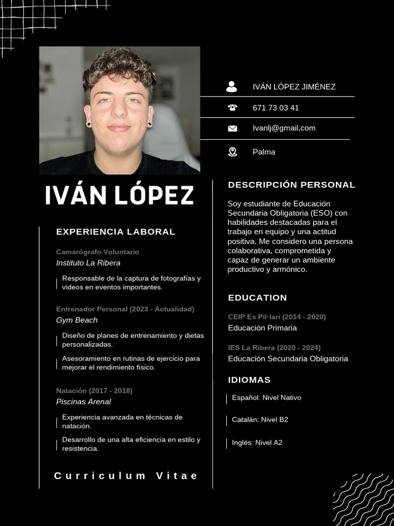 Currículum de Iván López | PDF