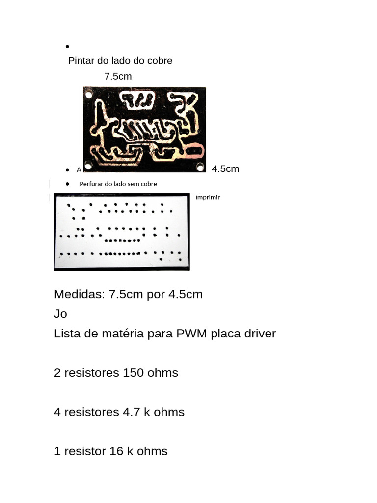 Layout Placa Driver | PDF