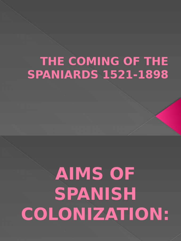 Spanish Colonization in the Philippines | PDF | Spanish Empire | Age Of ...