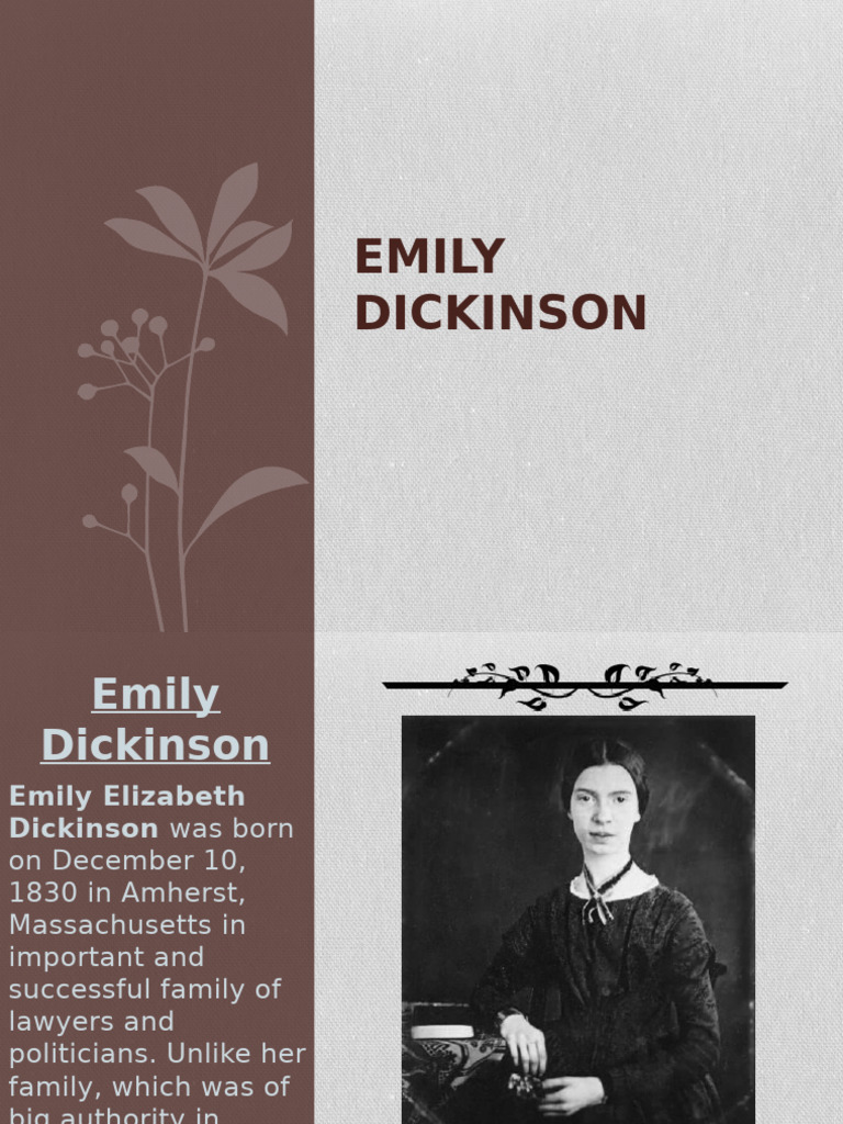 Emily Dickinson | PDF