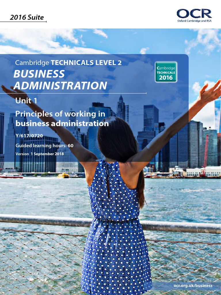 Principles of Working in Business Administration | PDF | Payments ...