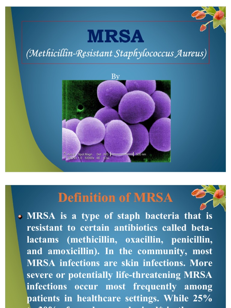 Mrsa | PDF | Science & Mathematics