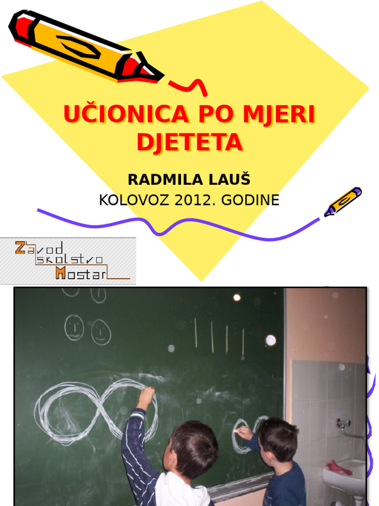 Ucionica Po Mjeri Djeteta | PDF