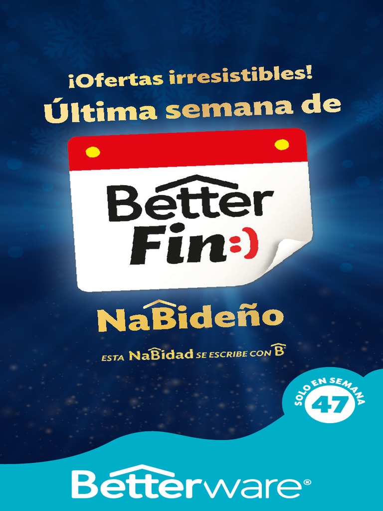 Ofertas Betterware Semana 47 | PDF