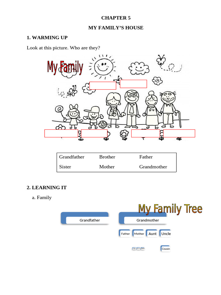 Chapter 5 My Family | PDF | Room | Home