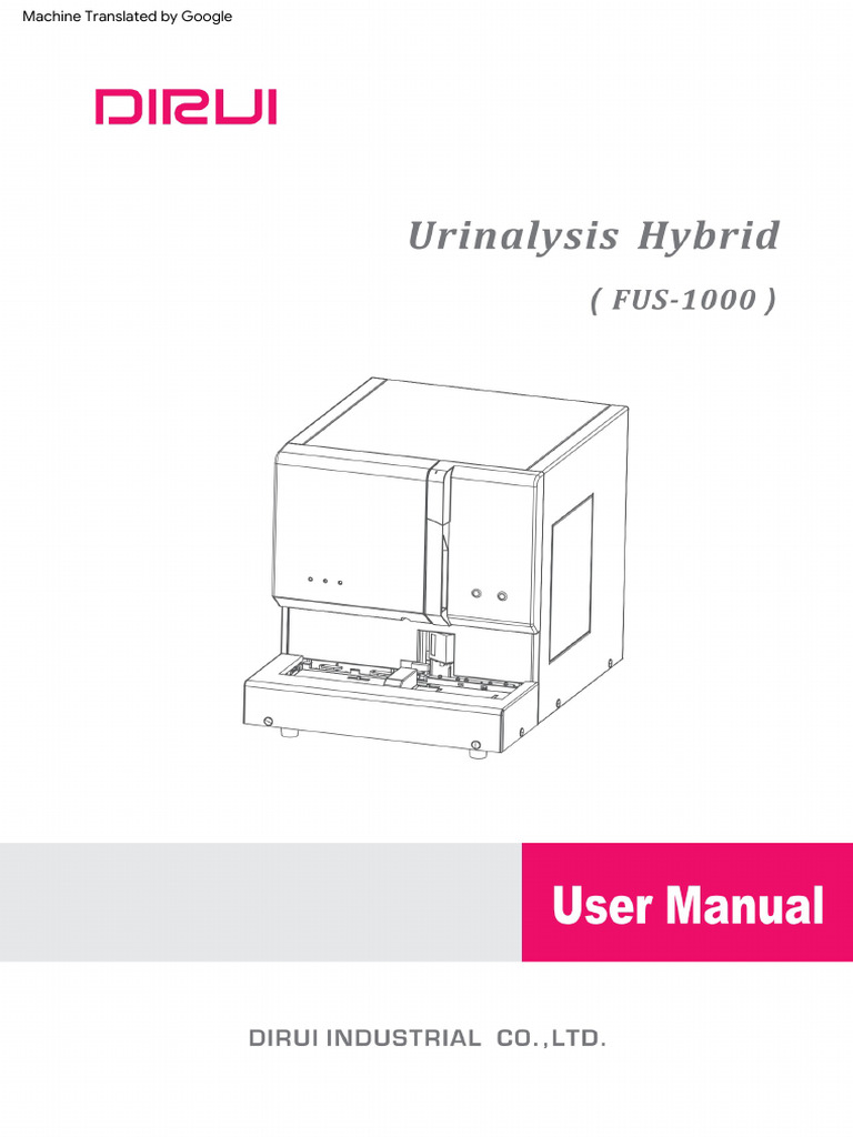 FUS-1000 Manual Traducido | PDF | Software | Residuos