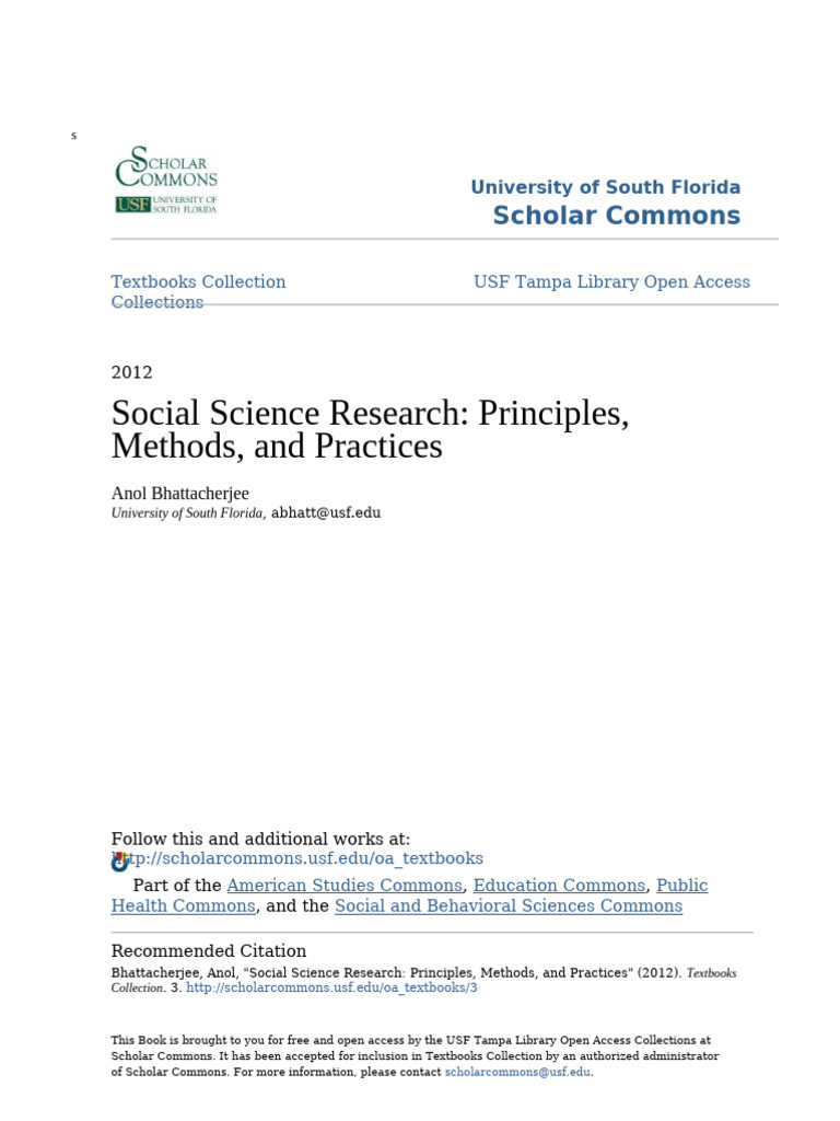 Social Science Research - Principles Methods and Practices-đã chuyển ...