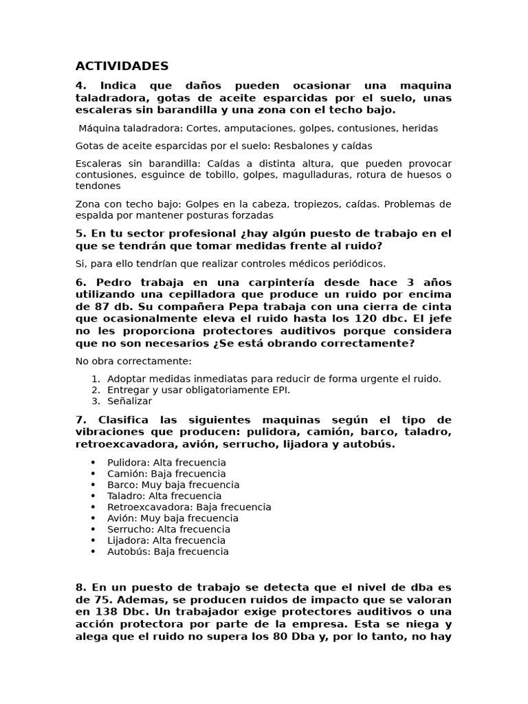 Actividades Ipe 2 | PDF | ruido | Radiación