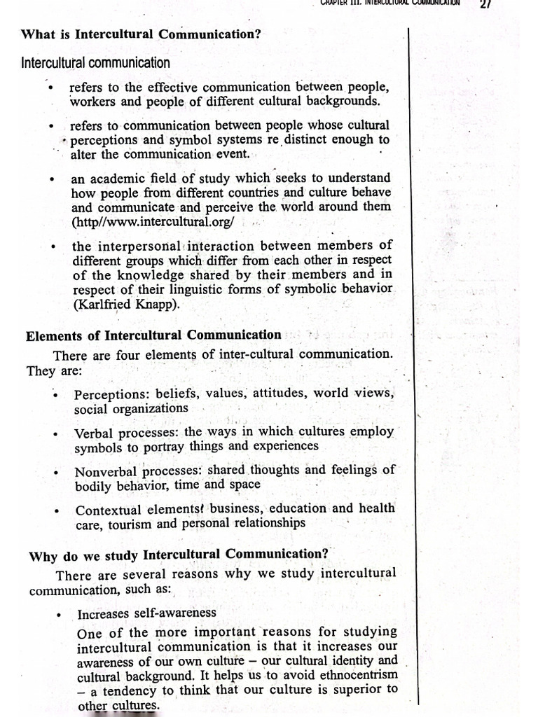 Group 1 Intercultural Communication | PDF