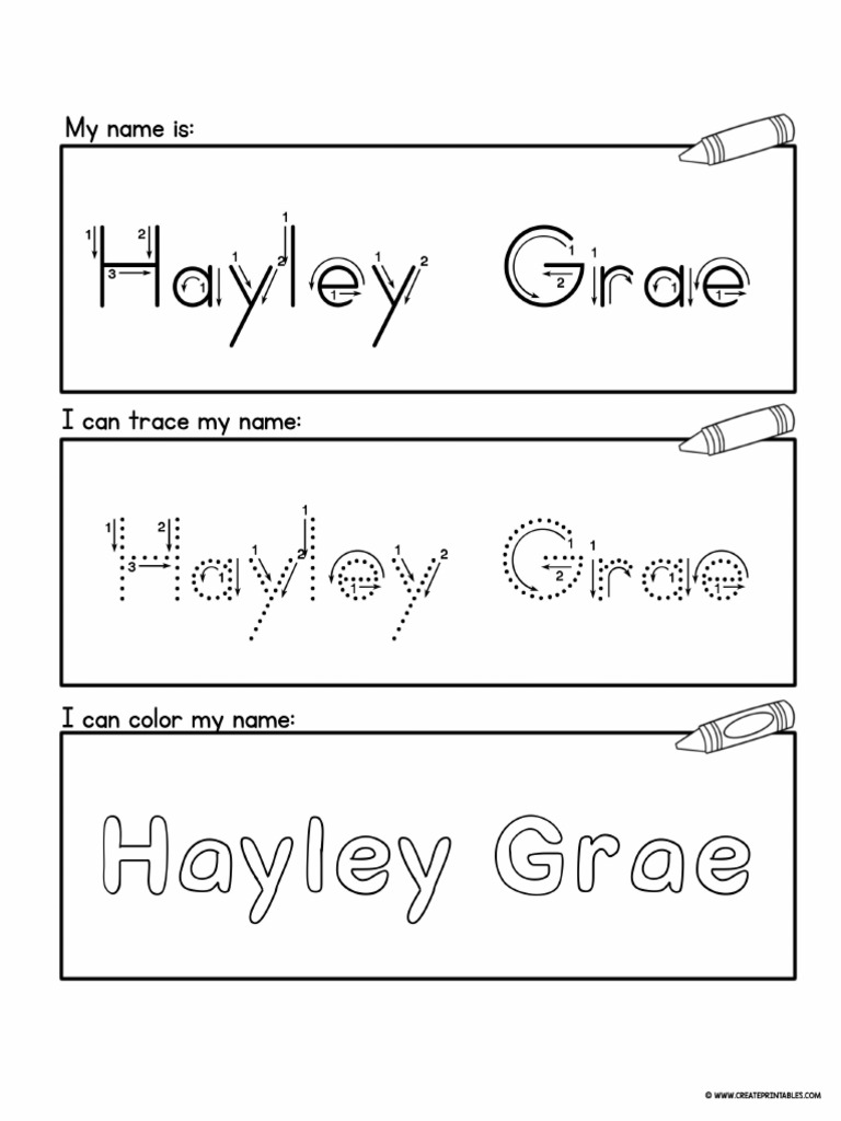 Name Tracing Practice 23B1 8B58 B505 | PDF