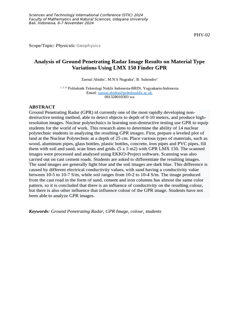 PHY-02 Zaenal Abidin | PDF