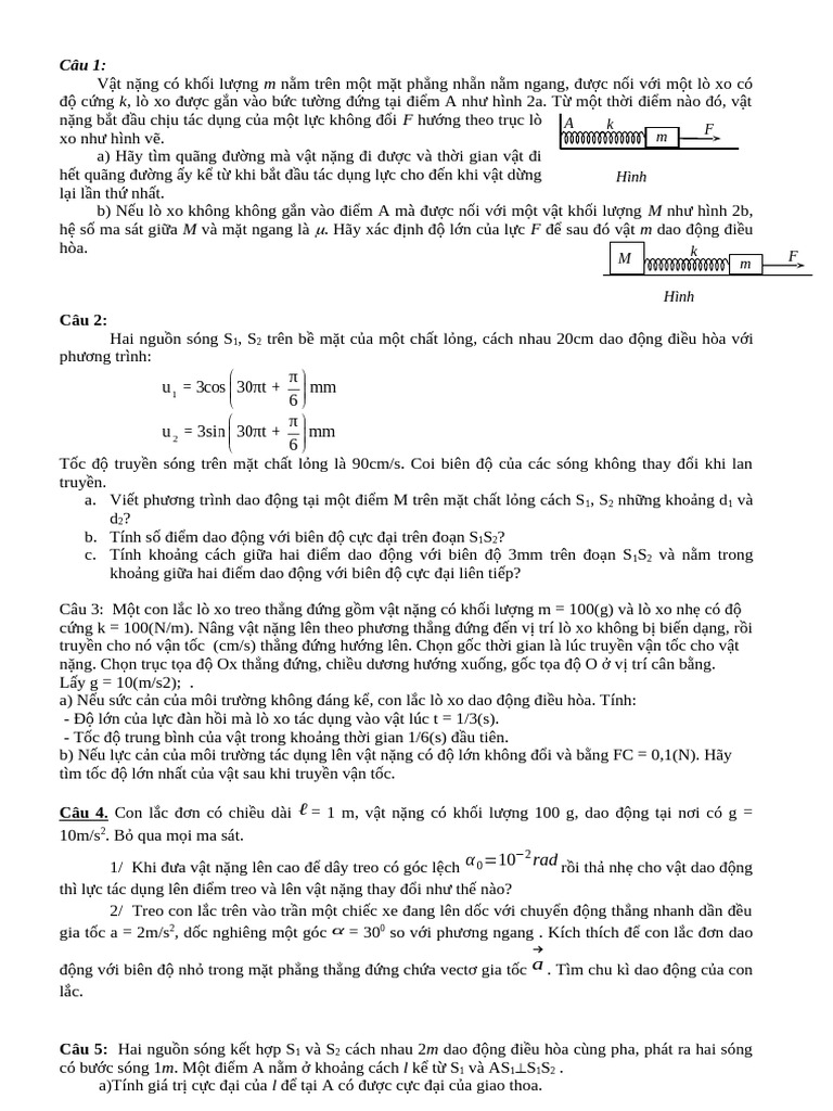 De 16 On Tap Tong Hop 8.1 | PDF