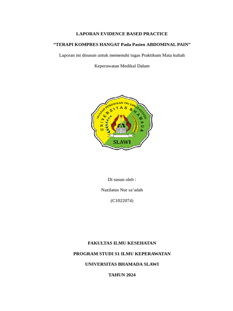 EBP Kompres Hangat | PDF